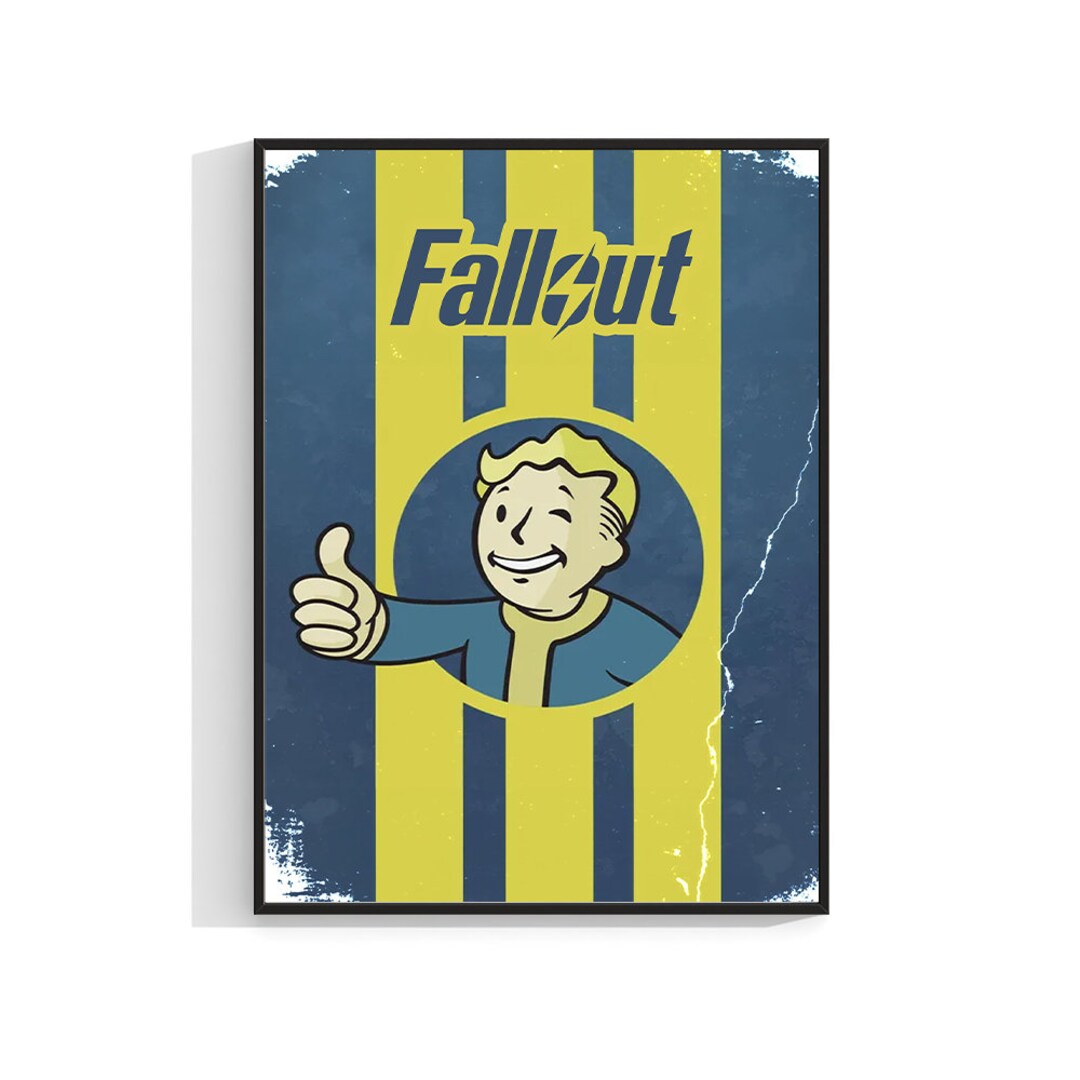 Fallout New Movie Poster 2024 Print Film Wall A4 A3 A2 A1 Maxi 2145 - Etsy