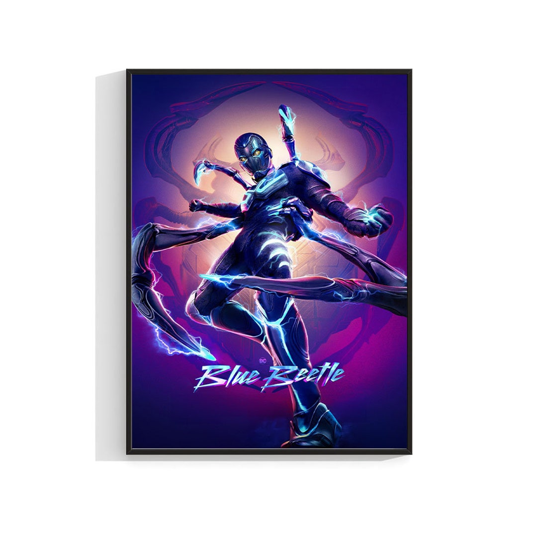 Blue Beetle 2023 New Movie Poster Cinema Print Film A5 A4 A3 A2 A1 MAXI ...