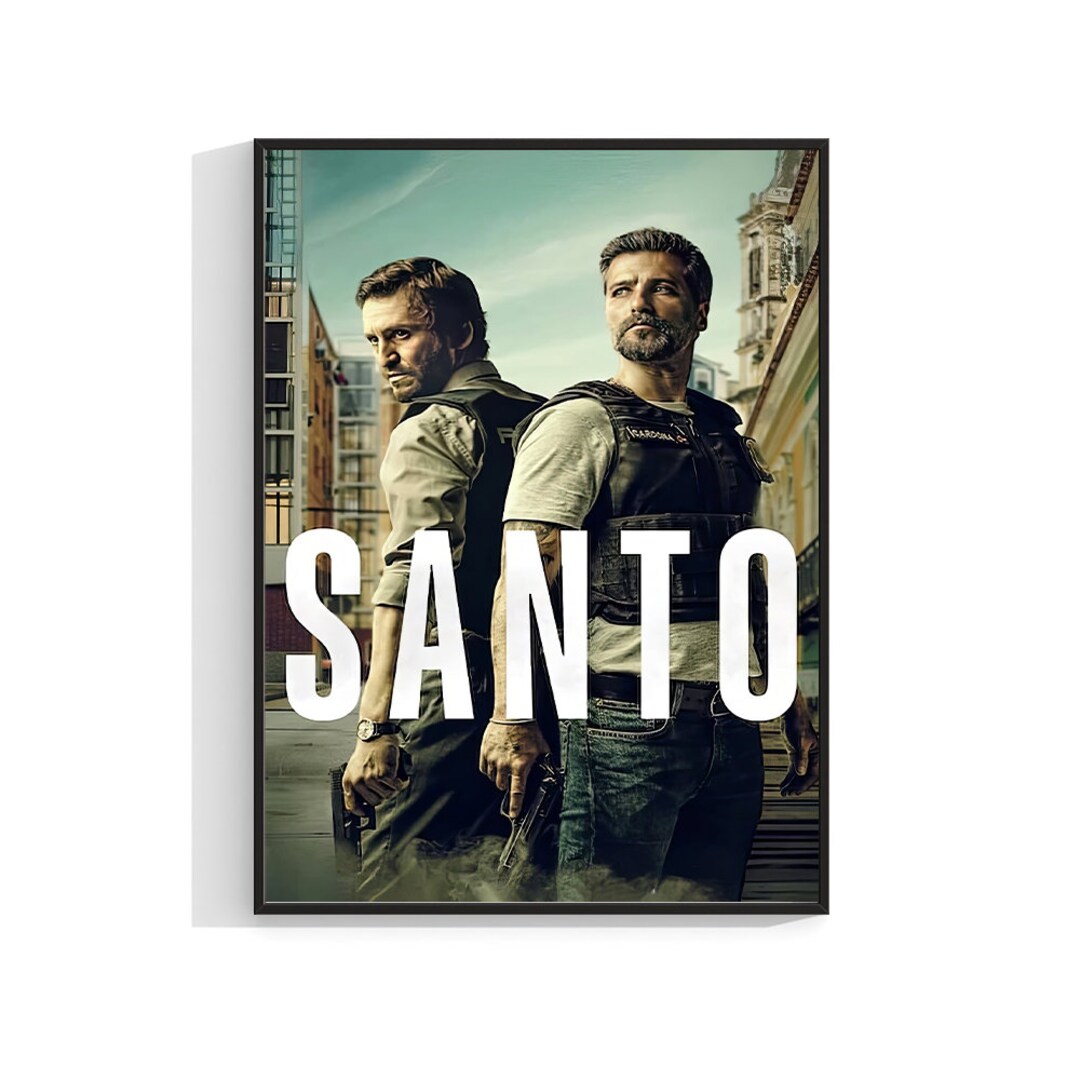 Santo Tv Series Movie 2022 Poster Film Art A4 A3 A2 A1 Maxi - Etsy
