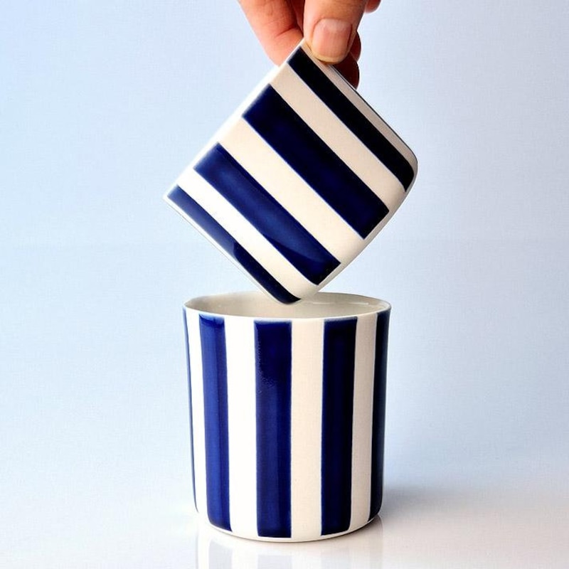 Striped Mugs - Etsy