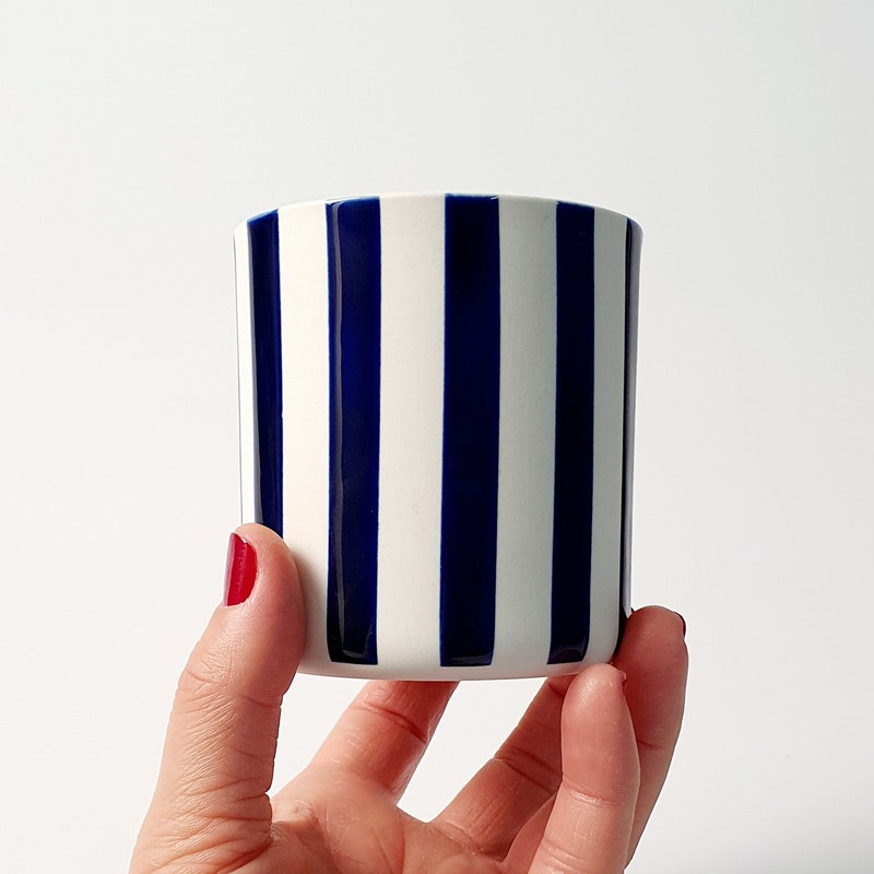 Striped Mugs - Etsy