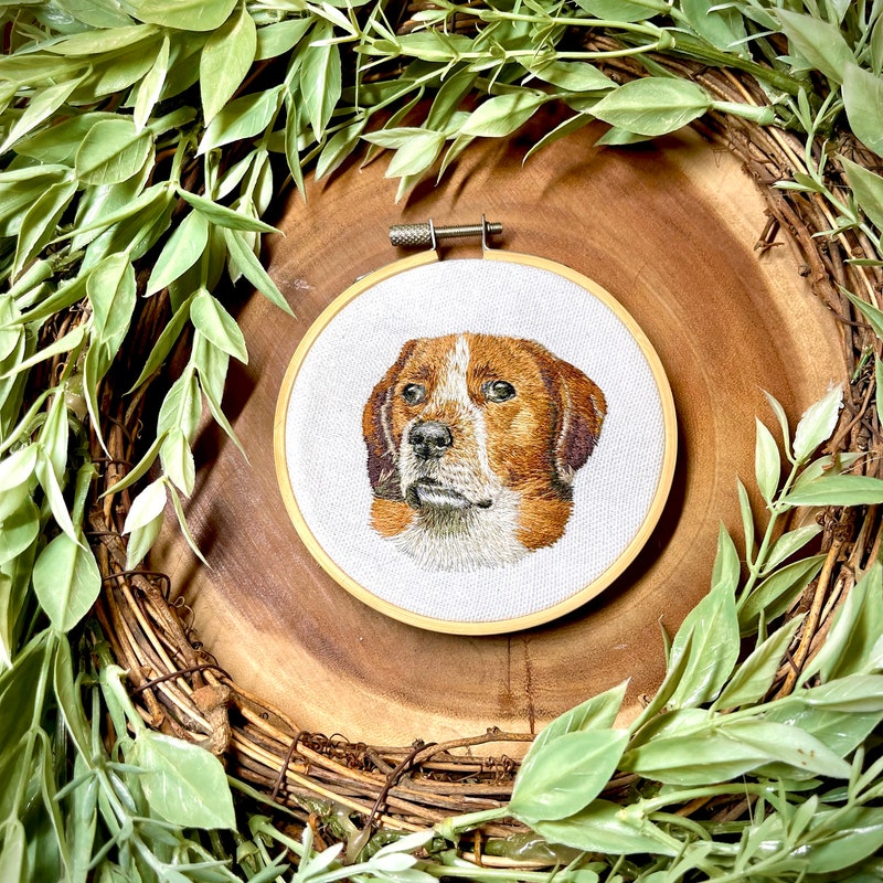 Portrait Embroidery - Etsy