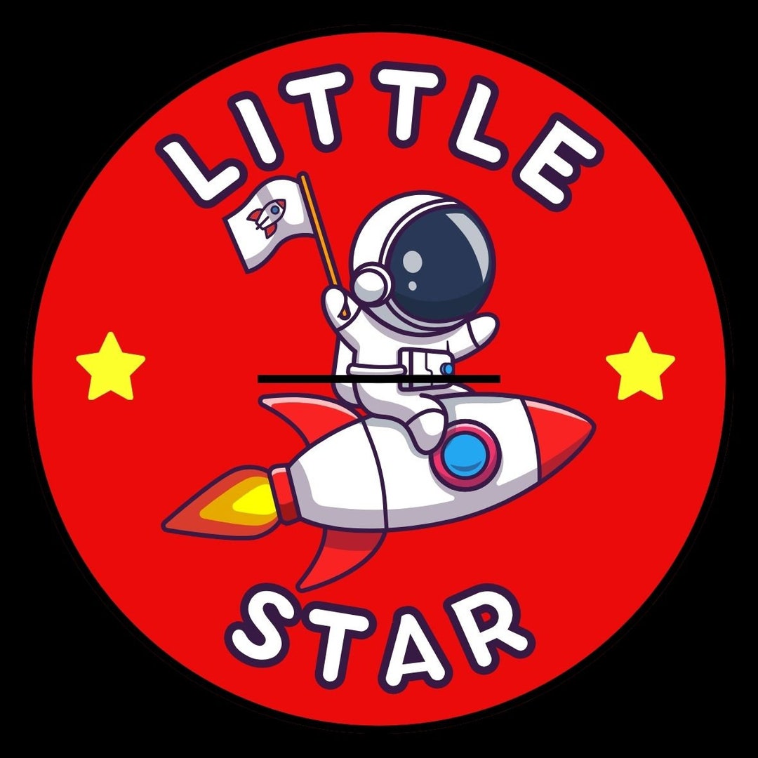 Little Star Kids Poster | Instant Download Digital File | Astronaut ...
