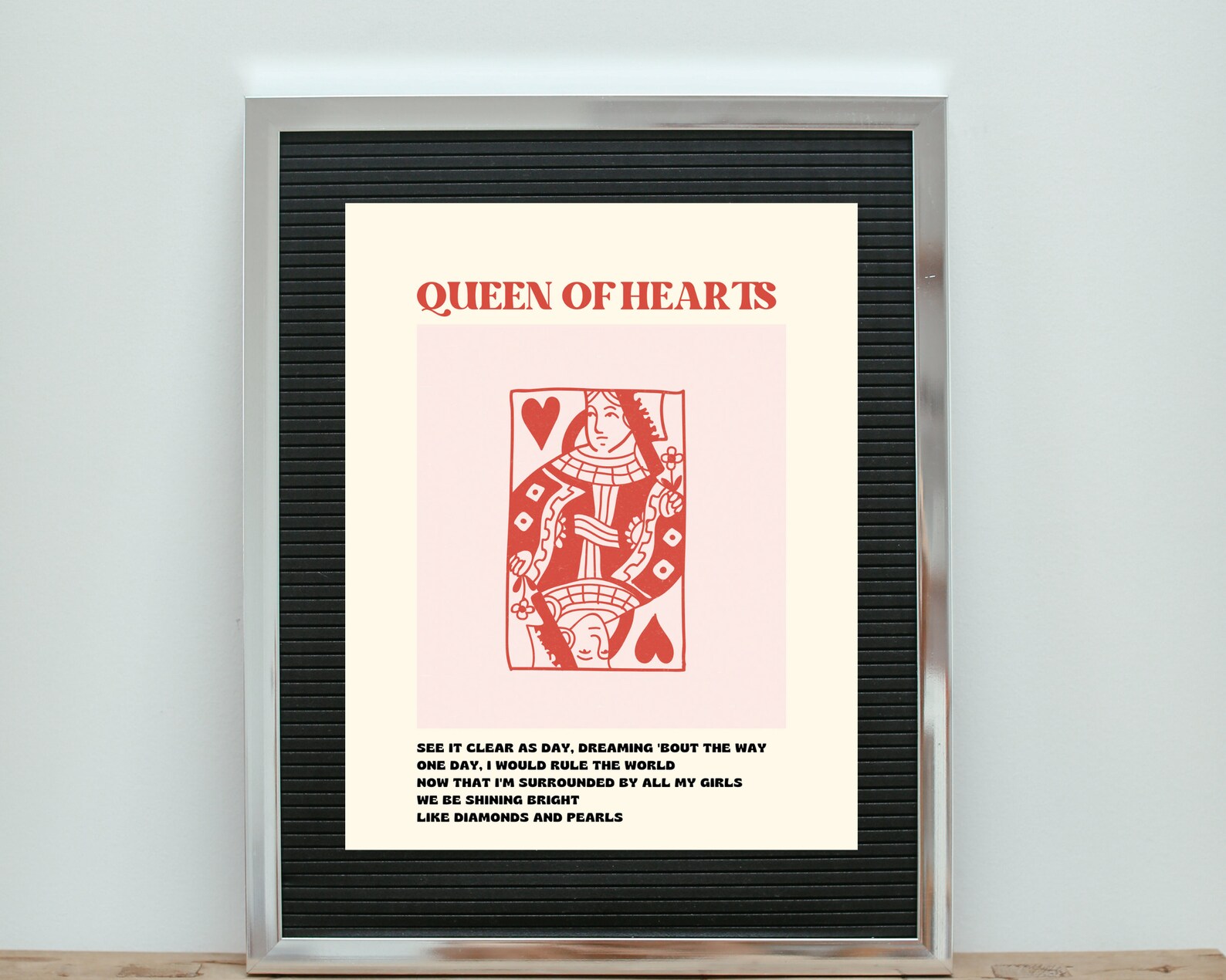 Twice QUEEN OF HEARTS - Digital Wall Print - Kpop Art Poster - Etsy