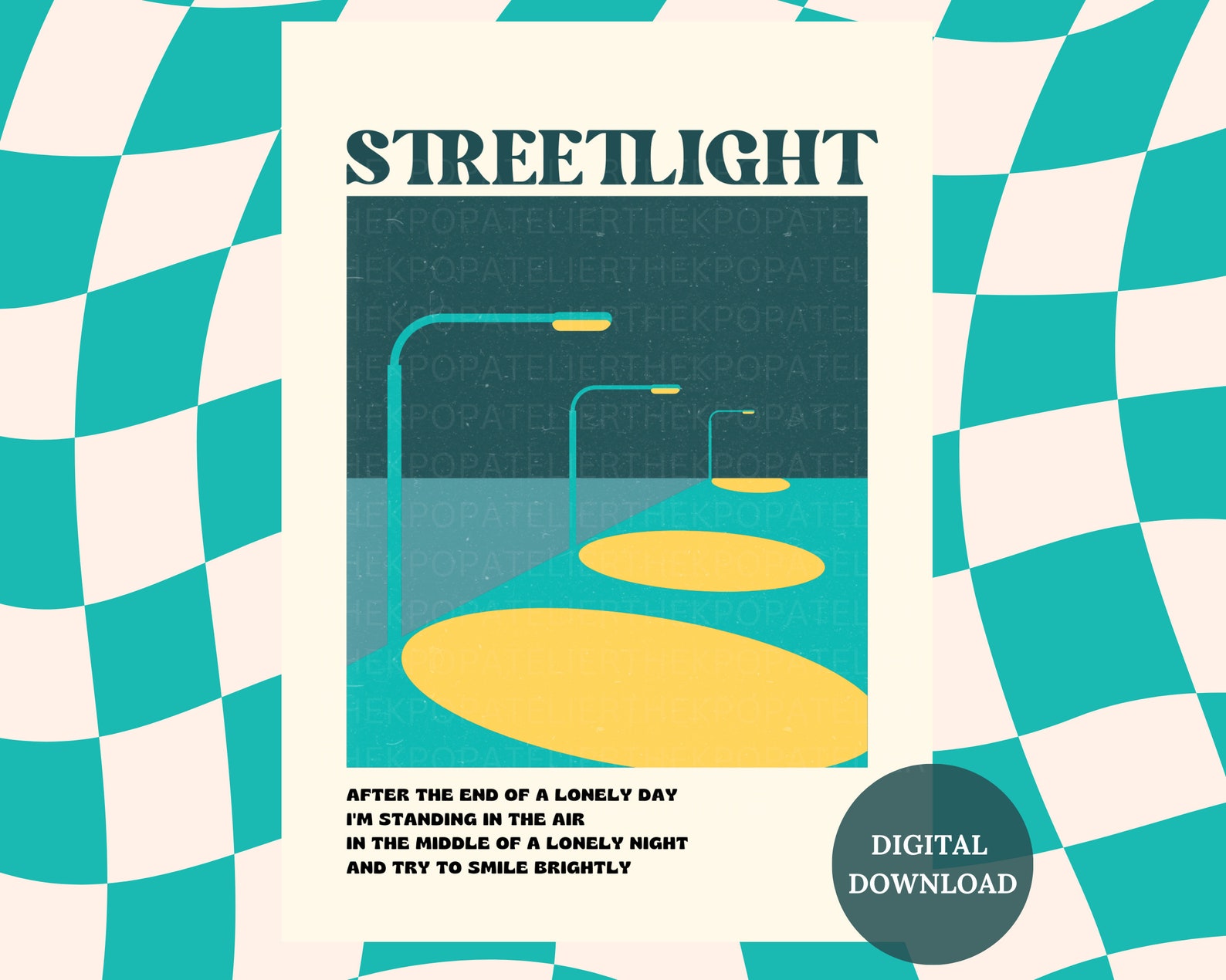 Stray Kids (changbin) STREETLIGHT - Set of 2 - Digital Wall Print ...