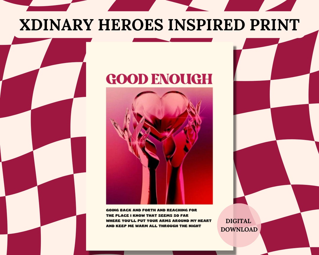 Xdinary Heroes GOOD ENOUGH - Digital Wall Print - Kpop Art Poster - Etsy