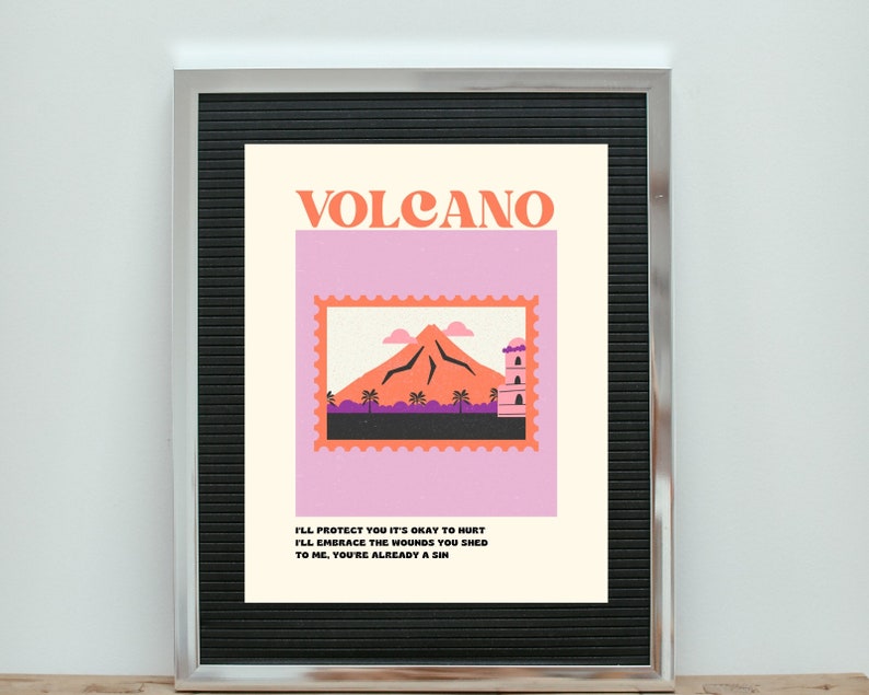 Stray Kids (HAN) VOLCANO - Digital Wall Print - Kpop Art Poster - Etsy