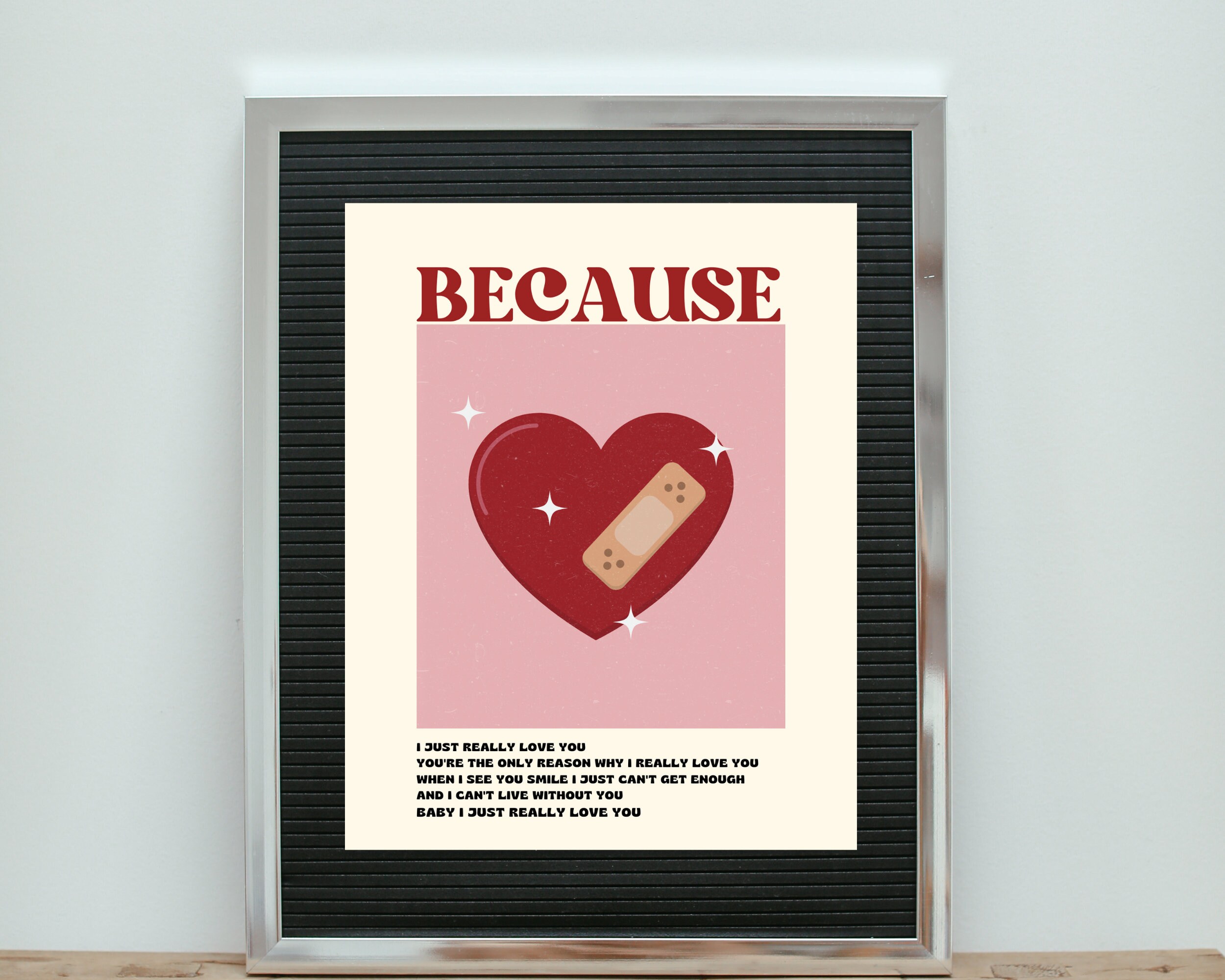 Stray Kids BECAUSE - Digital Wall Print - Kpop Art Poster - Etsy