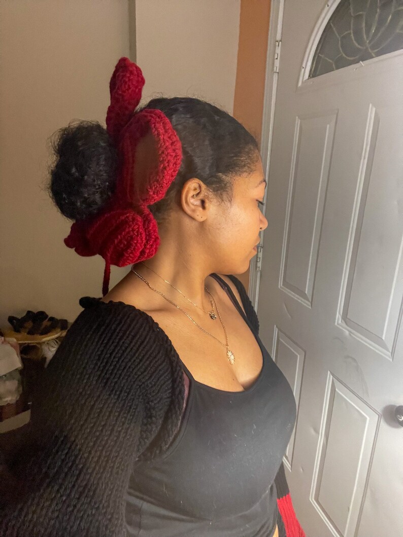 Sandy Flower Scrunchie Crochet Pattern - Etsy