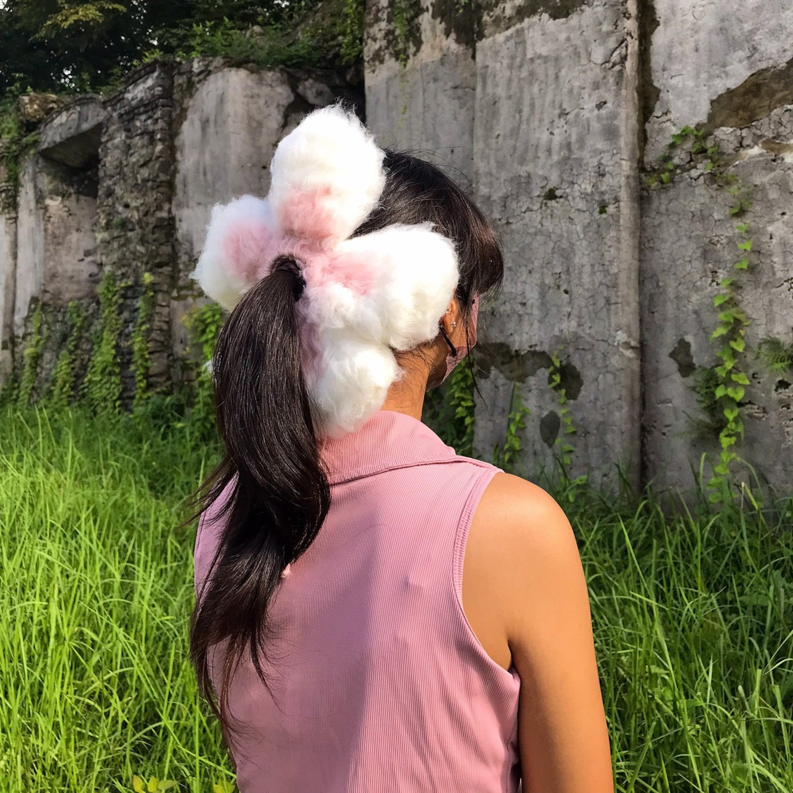 Sandy Flower Scrunchie Crochet Pattern - Etsy