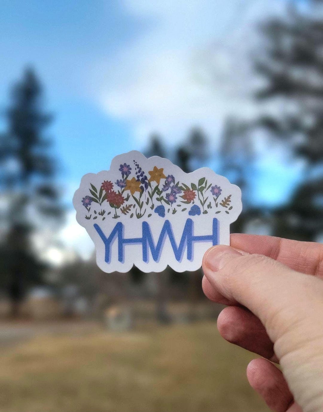 YHWH Sticker| Matte Vinyl Sticker|add Decal to Water Bottles, Laptops ...
