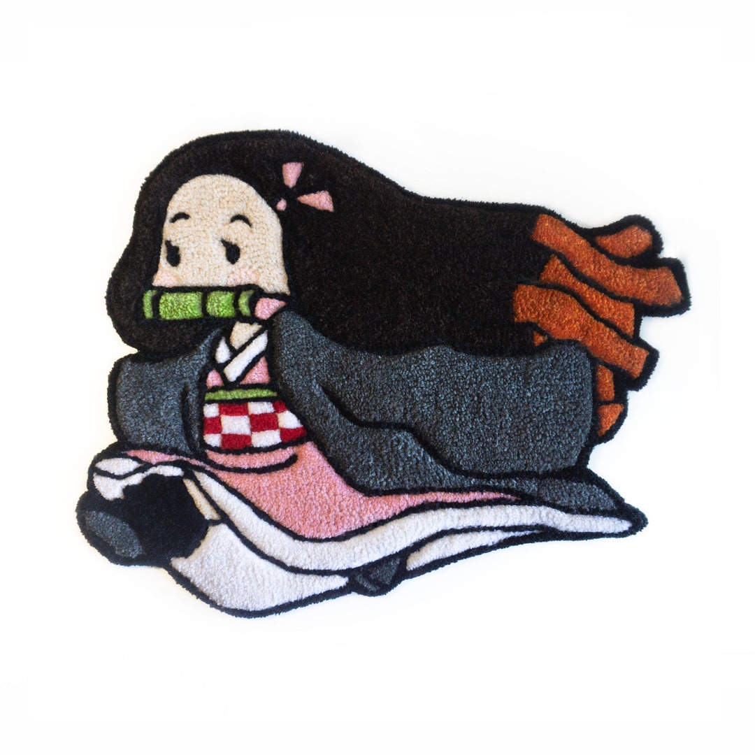Nezuko Chikita Rug, Kawaii, Anime Kimetsu No Yaiba, Demon Slayer - Etsy UK