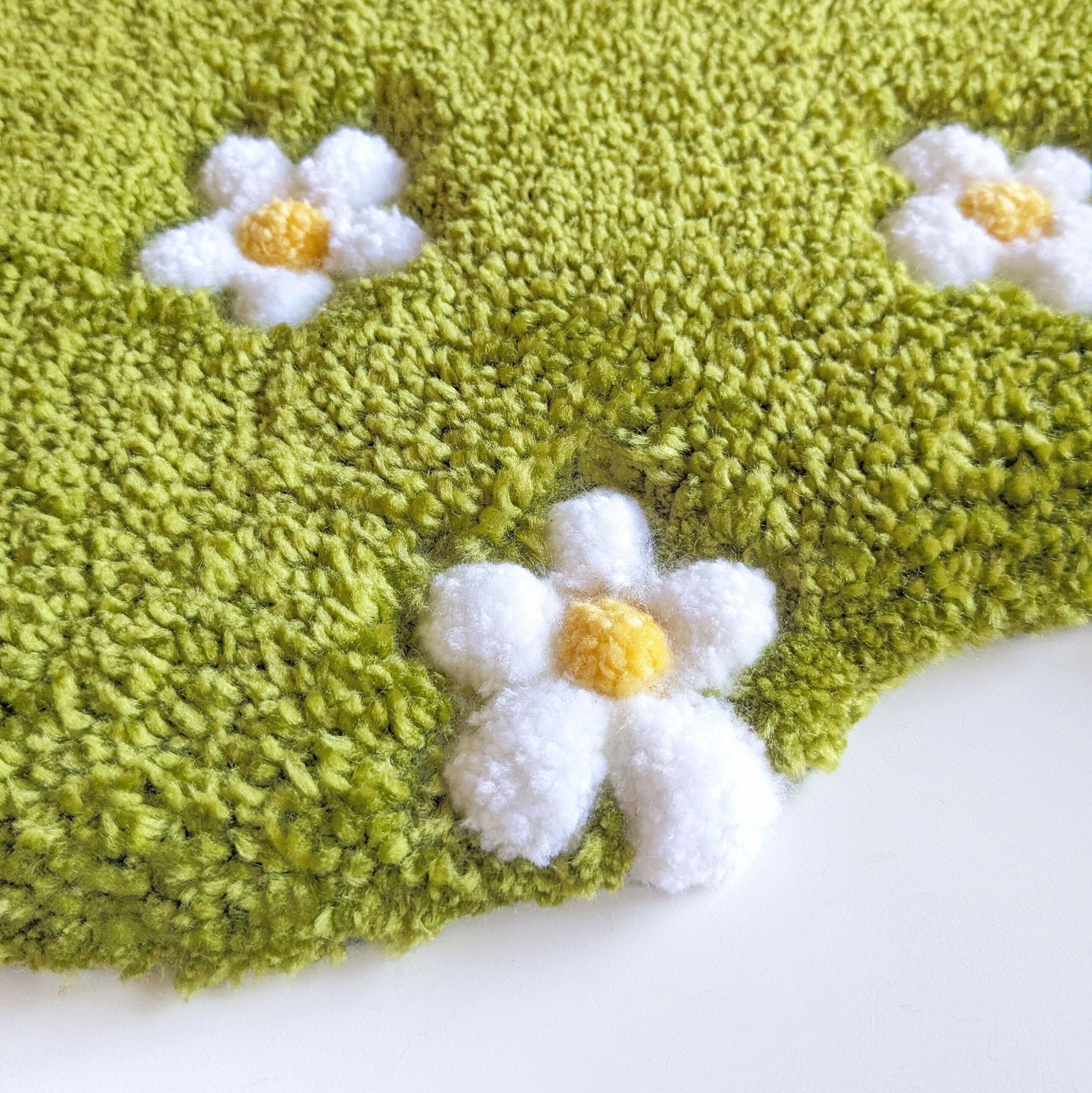 Carpet of Flowers, Field of White Flowers, Grass, Daisies, Green ...