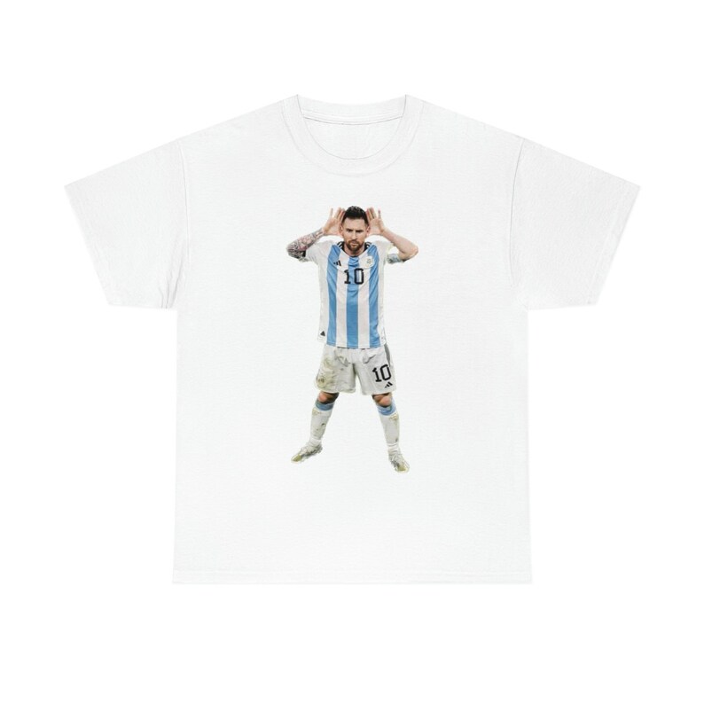 Leo Messi Goat Tshirt - Etsy