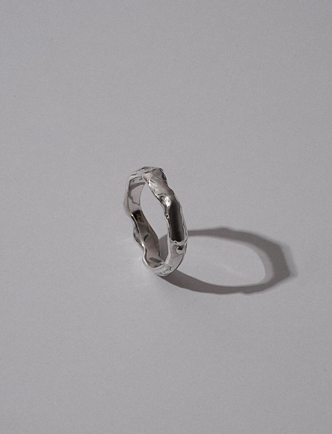 Shore Ring Free Form Ring Handmade Silver Ring Irregular Ring Unisex ...