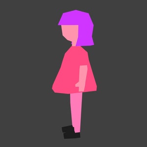 Low Poly 3D Blender Model – Cute Character Base File – (less Than a ...