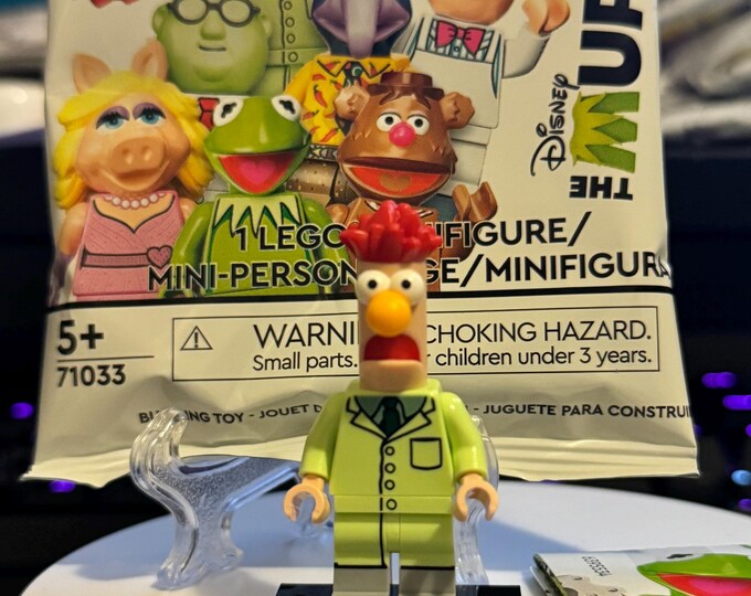 Beaker LEGO® Muppet Minifigure 71033 New- Collectible #3 (retired) - Etsy