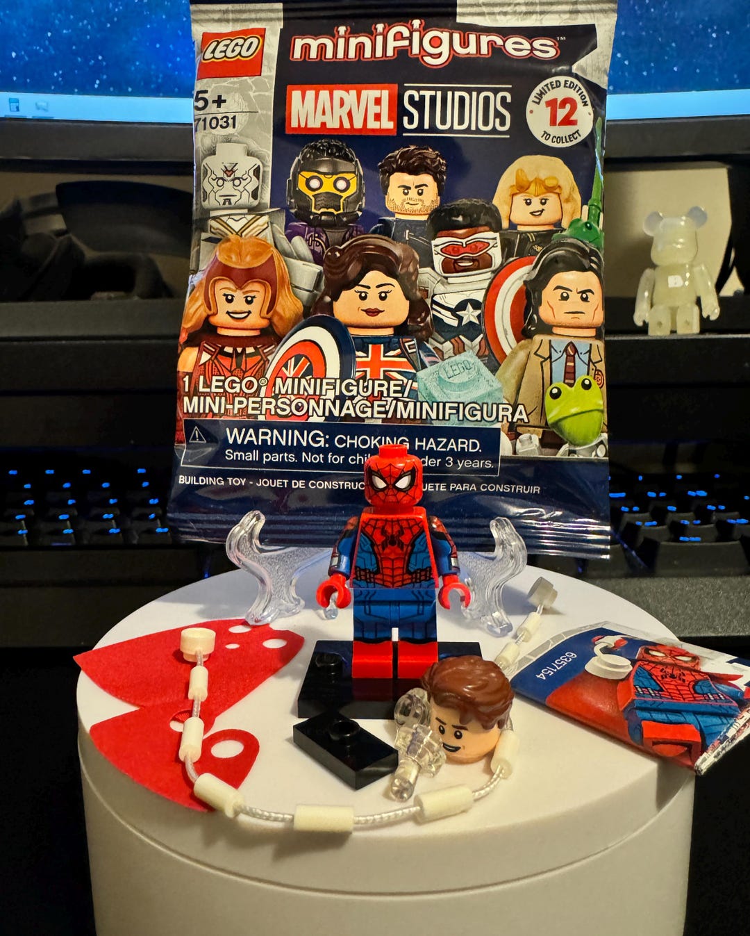 Zombie Hunter Spidey LEGO® Marvel Studios Series 1 Minifigure 71031 New ...