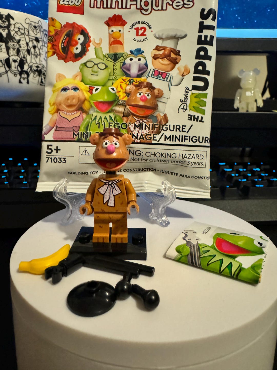 Fozzie Bear LEGO® Muppet Minifigure 71033 New~ Collectible #7 (retired ...