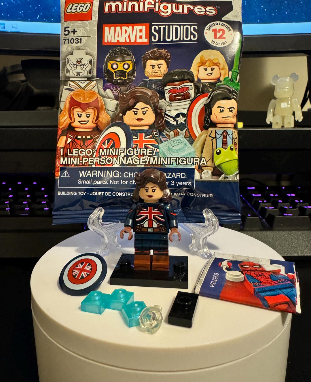 Captain Carter LEGO® Marvel Studios Series Minifigure 71031 New ...