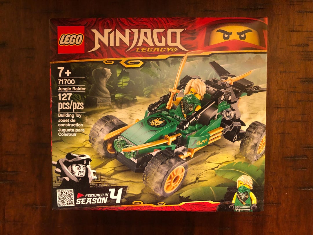 BNIB 71700 LEGO Ninjago Jungle Raider retired - Etsy
