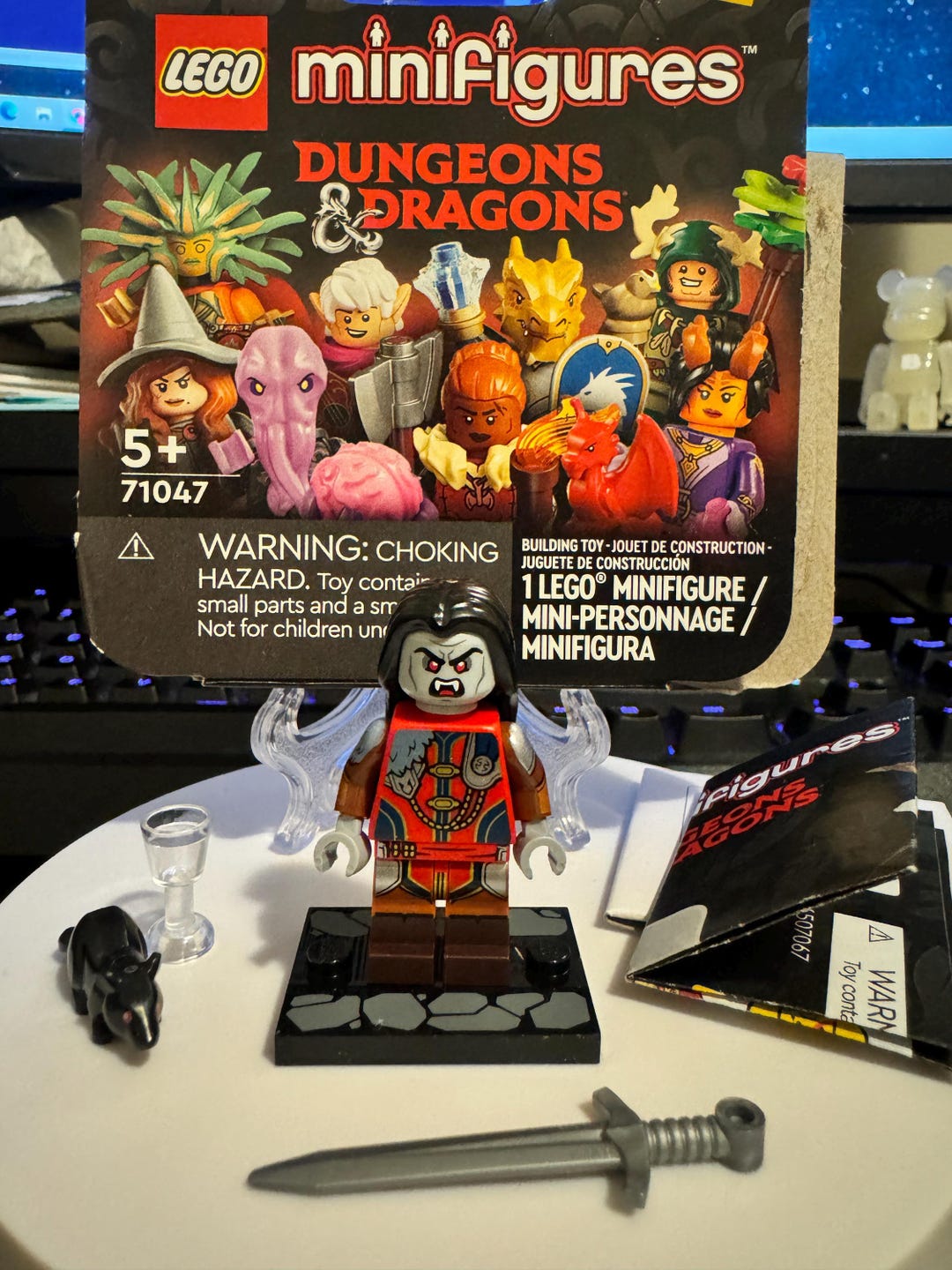 Strahd Von Zarovich LEGO 71047 Dungeons & Dragons Minifigure new - Etsy