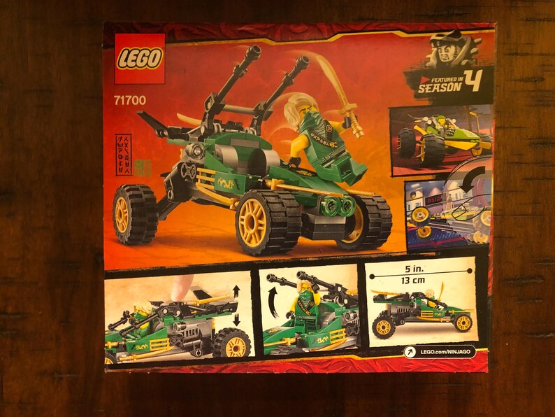 BNIB 71700 LEGO Ninjago Jungle Raider retired - Etsy