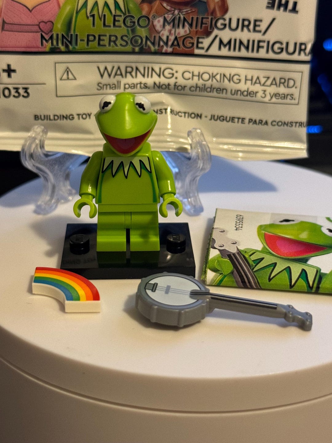 Kermit the Frog LEGO Muppet Minifigure 71033 New~ Collectible #5 ...