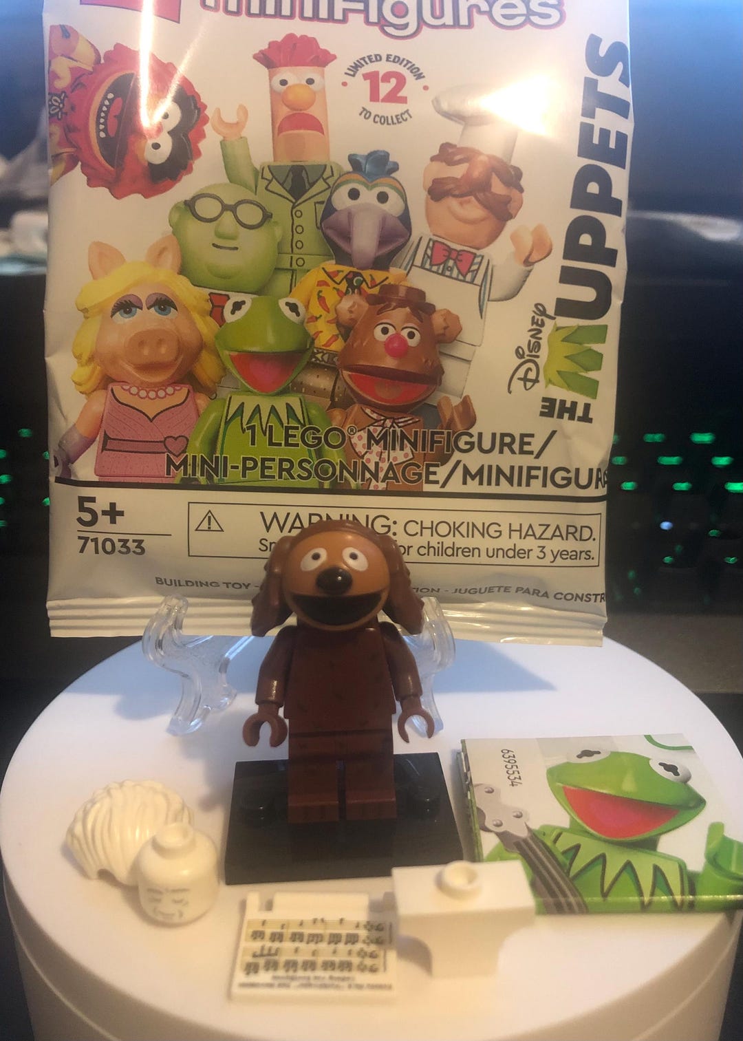 Rowlf the Dog LEGO® Muppet Minifigure 71033 New~ Collectible #1 ...