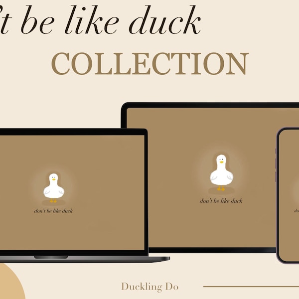 Duckling Wallpaper - Etsy
