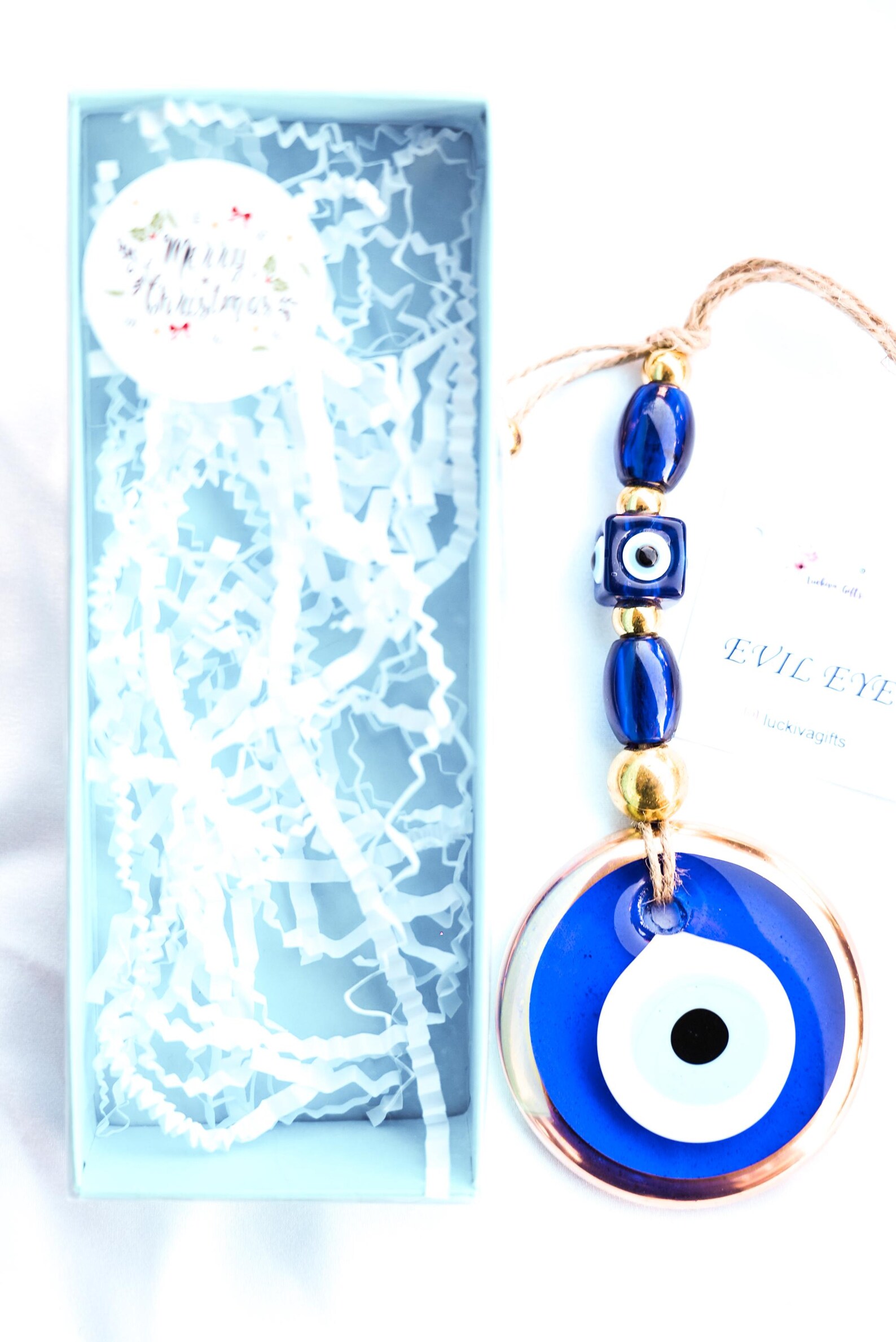 Evil Eye Wall Hanging,gilded Evil Eye Bead,evil Eye Wall Decor,perfect ...