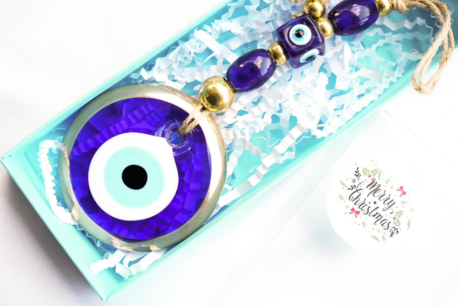 Evil Eye Wall Hanging,gilded Evil Eye Bead,evil Eye Wall Decor,perfect ...