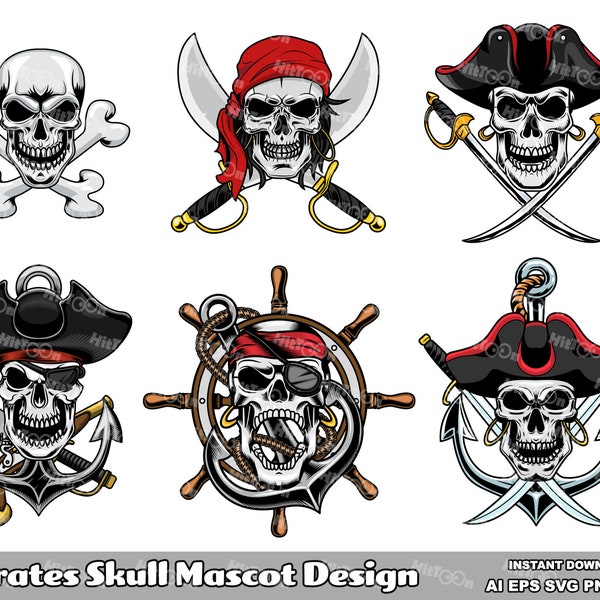 Pirate Clip Art - Etsy
