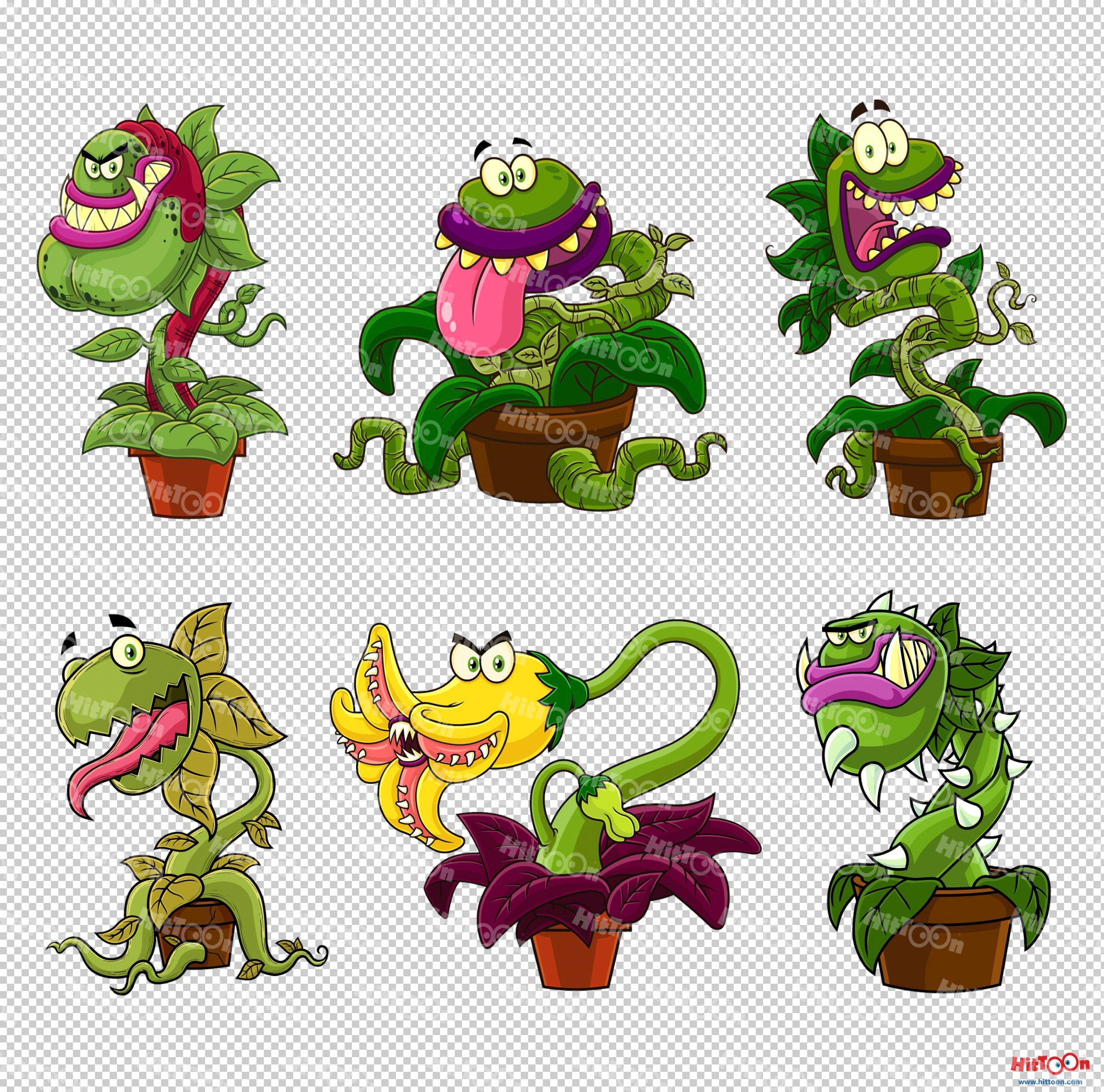 Carnivorous Plants Clipart