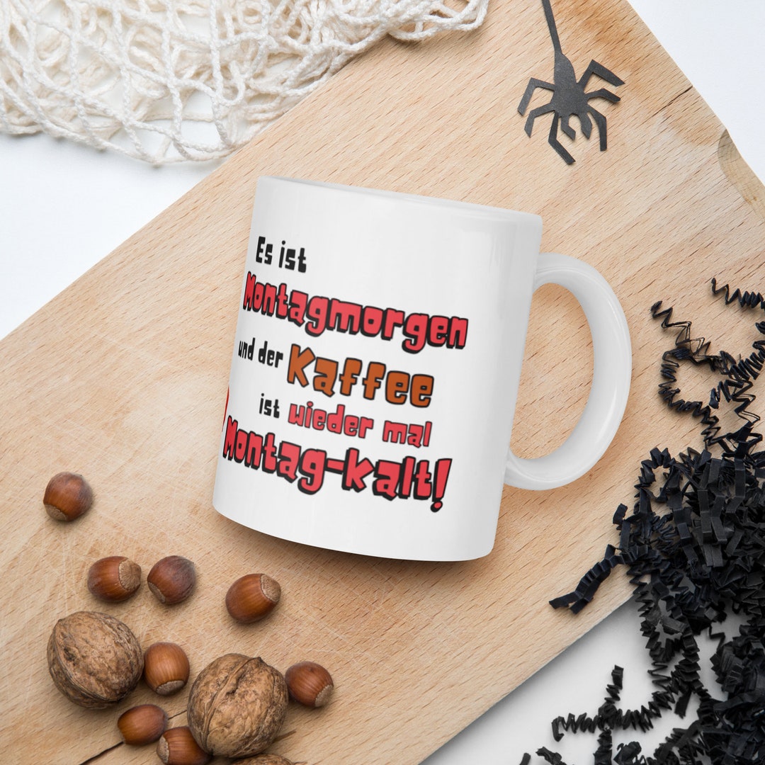Monday Frustration Cup: Coffee as Cold as Monday Morning Funny Mug for ...