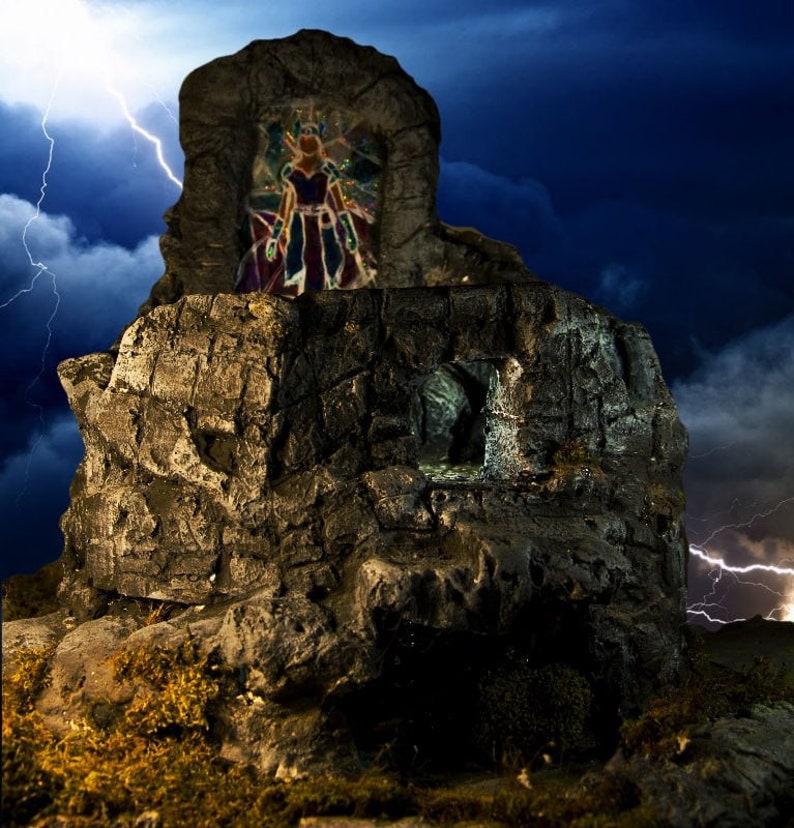 An Ancient Ruined Tower - Etsy