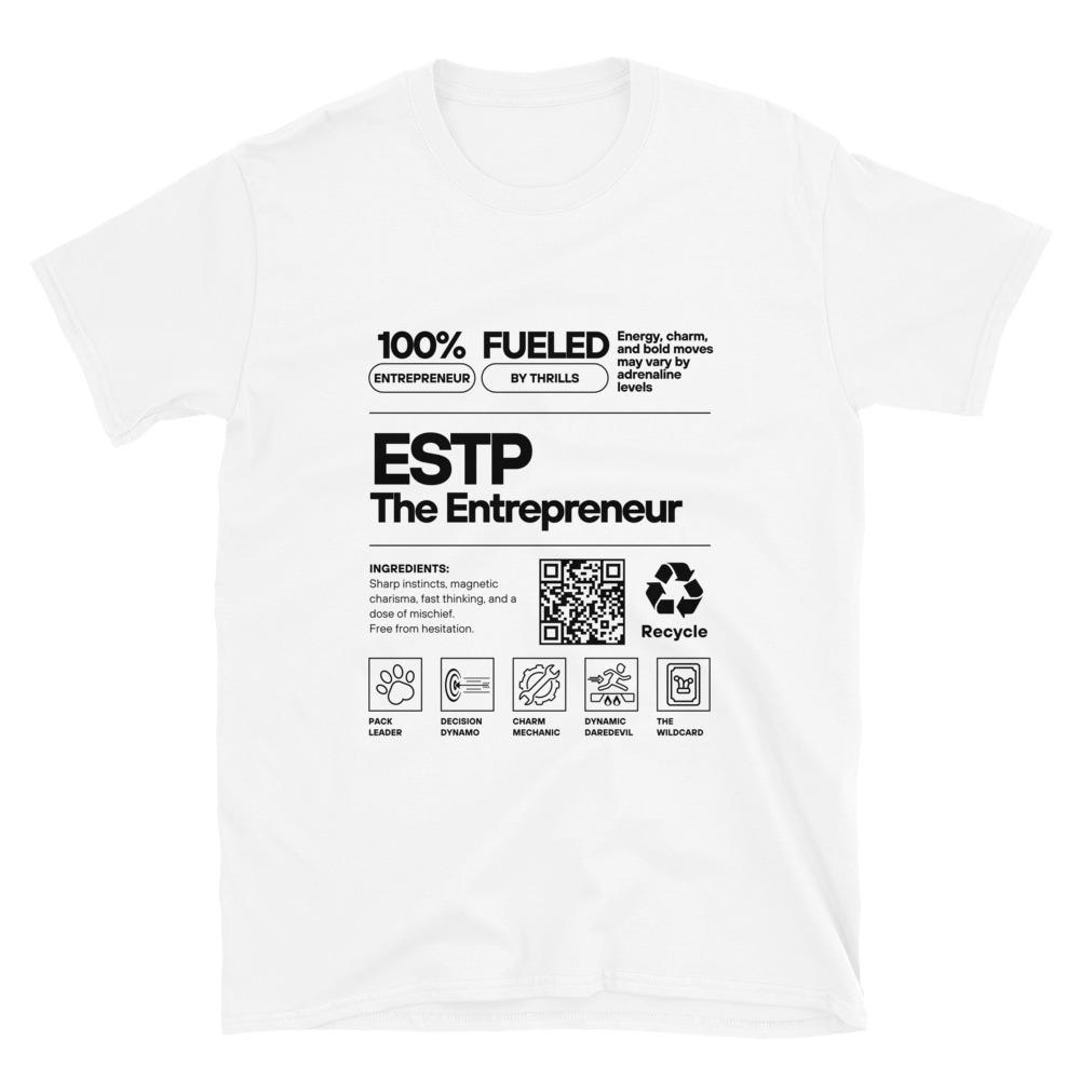 Take Action in Style With Our ESTP Unisex Product Label T-shirt! - Etsy