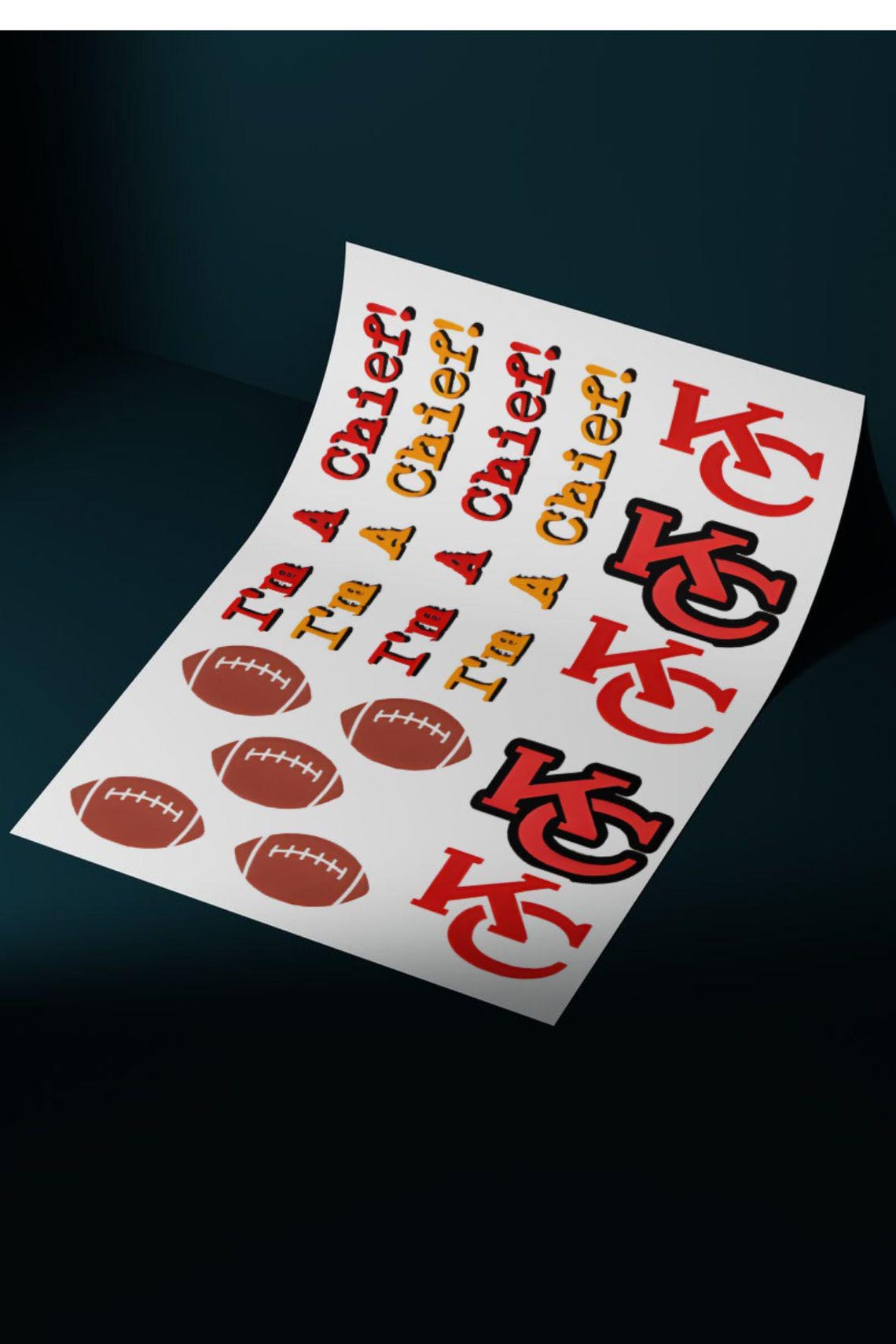 I'm A Chief! Sticker Set - Etsy