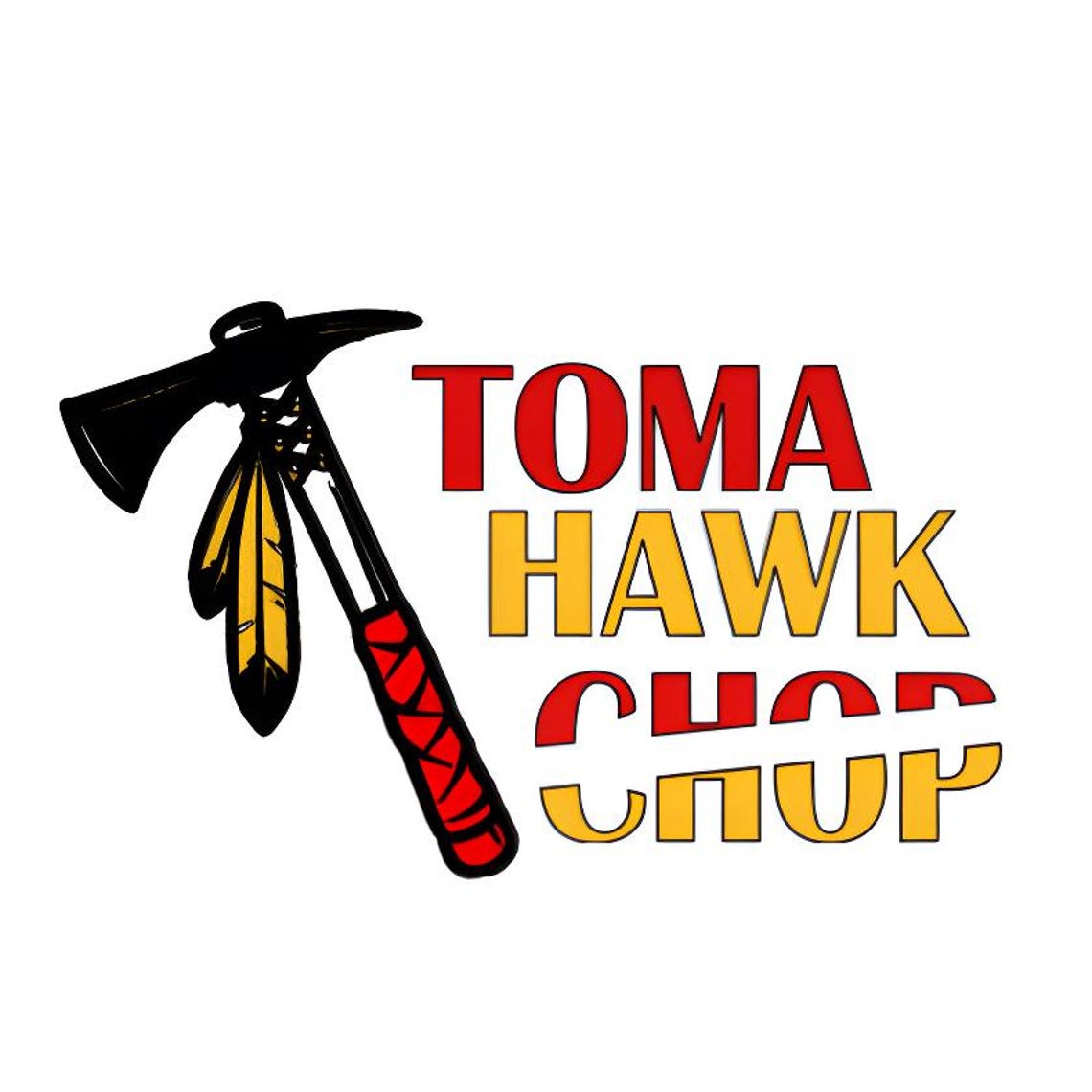 Kansas City Chiefs Tomahawk Chop Iron on Decal - Etsy