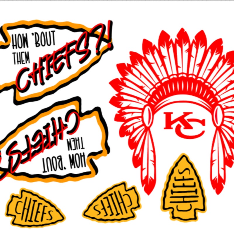 Chiefs Stickers - Etsy