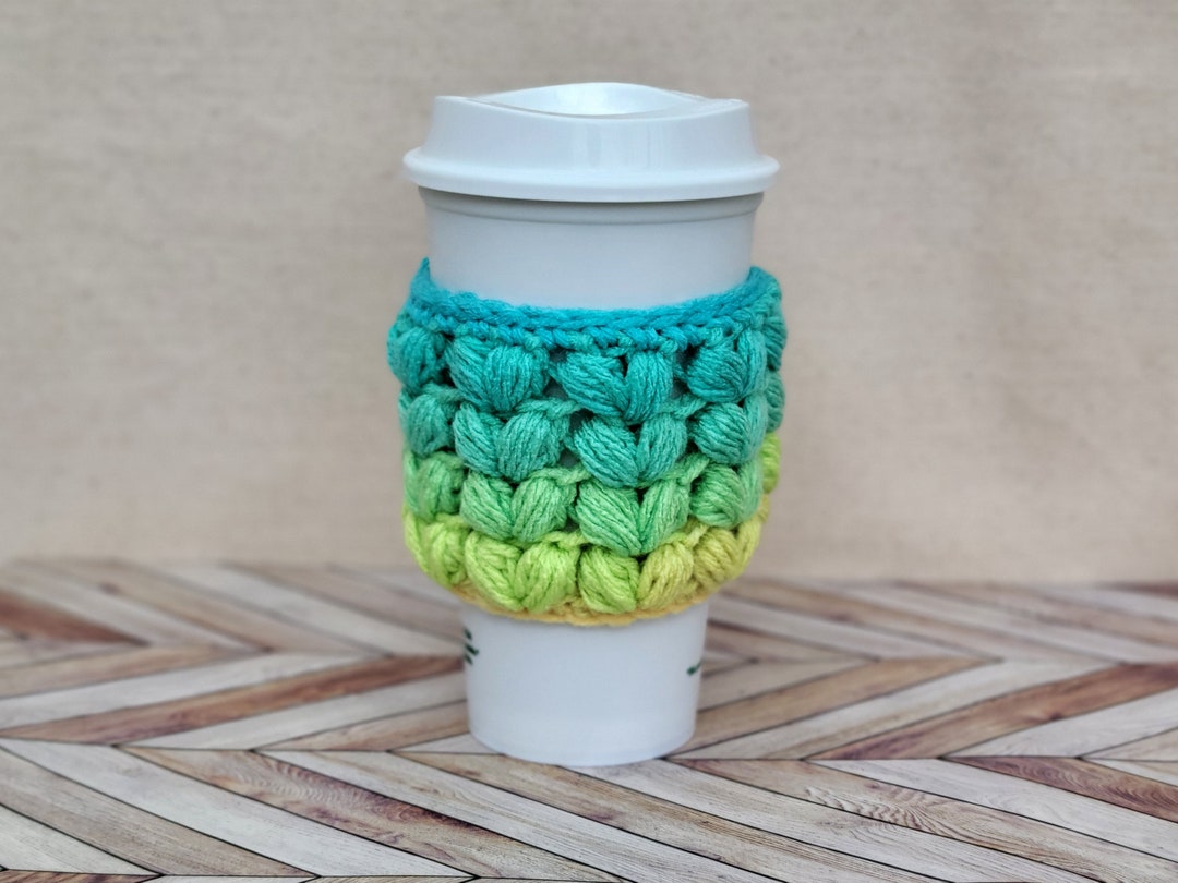 Spring Crochet, Crochet Cup Cozy PATTERN Only, Crochet Cup Cozy ...