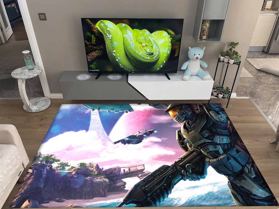 Warrior Rug,infinite Rug,gamer Rug,armor Rug,neon Rug,video Game Rug ...