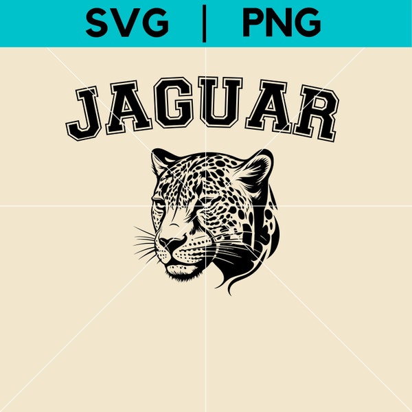 Jaguar Vector Svg - Etsy