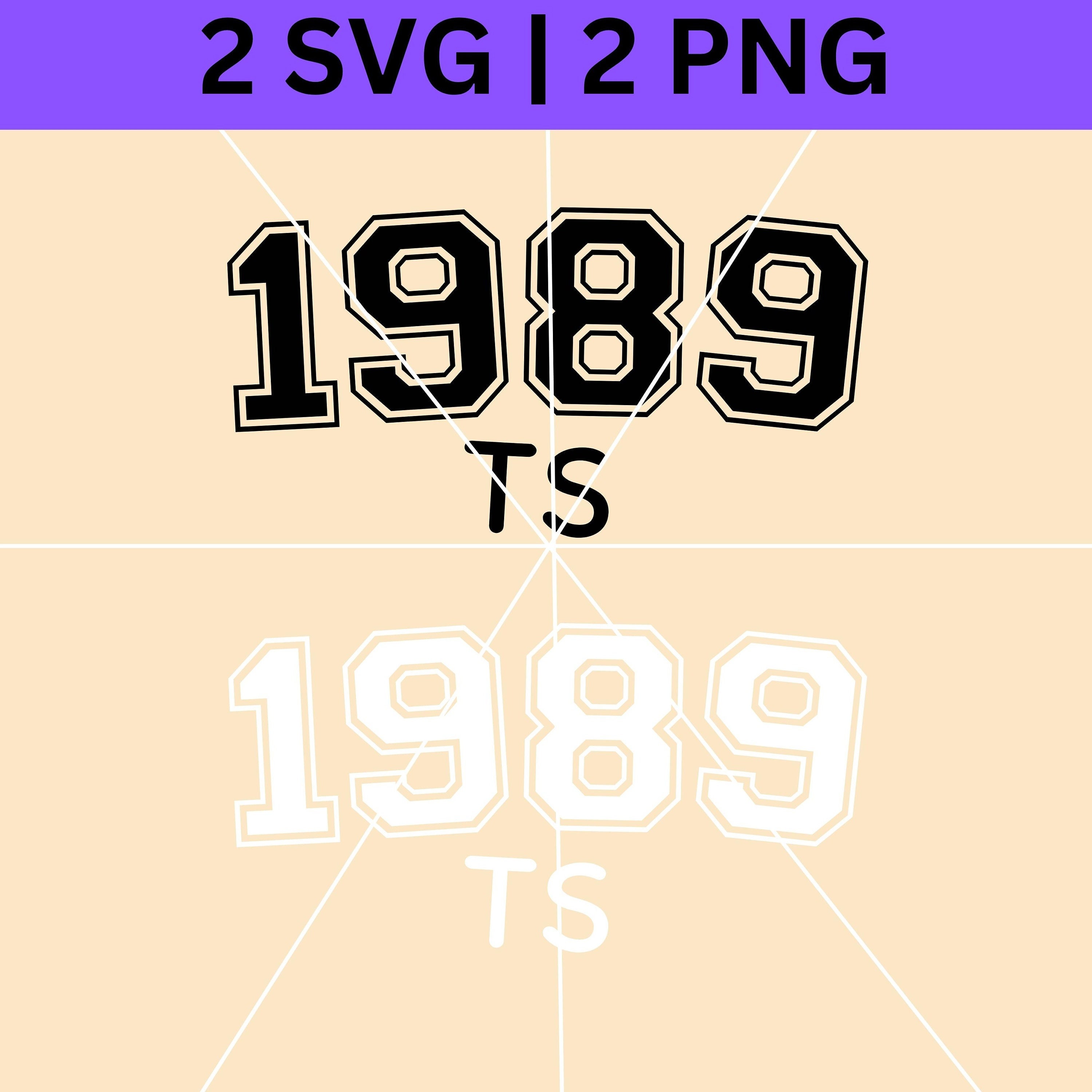 1989 Ts Png Taylor Swift Svg Digital Clip Art Vector Files Etsy