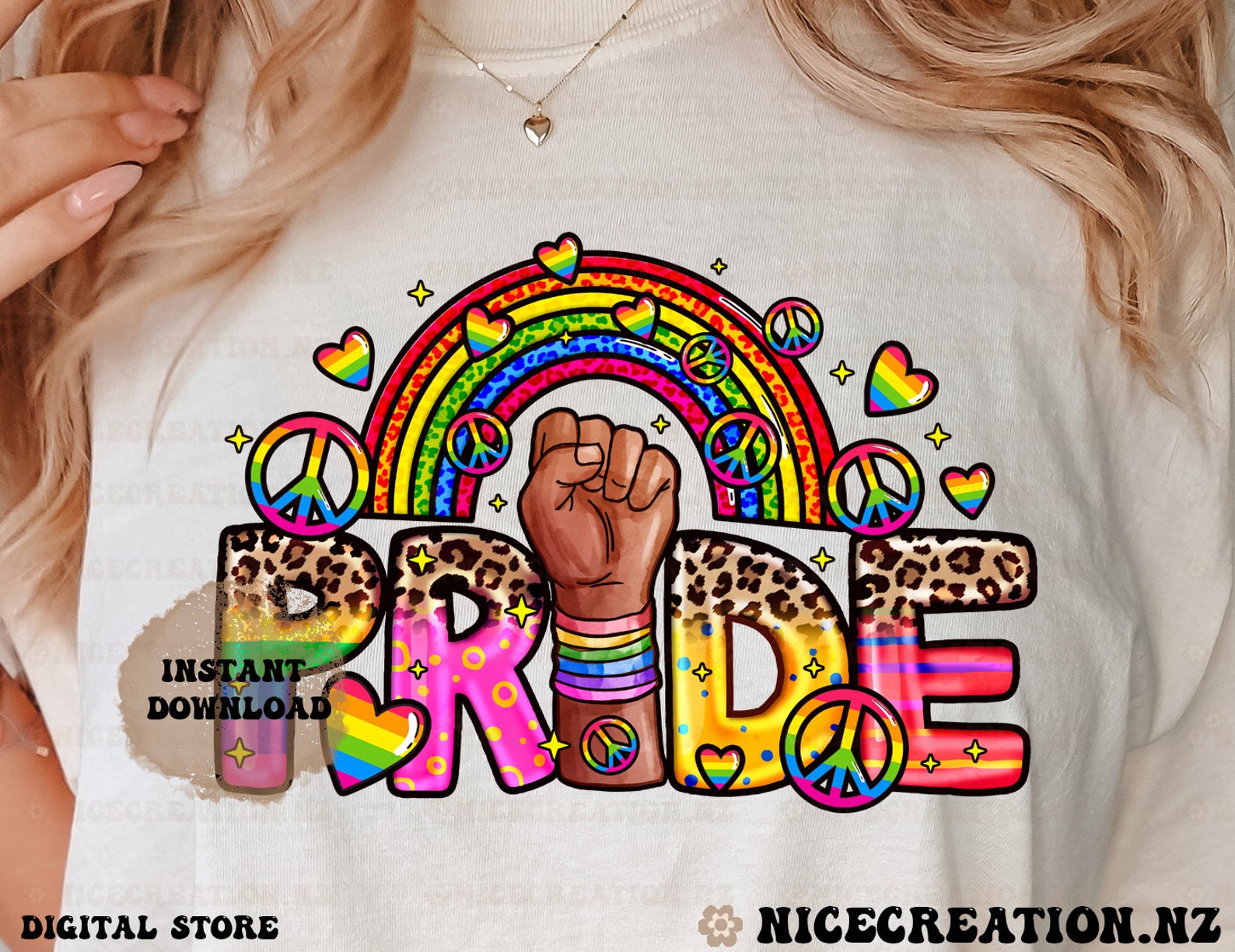 Western Lgbtq Pride Rainbow Png Sublimation Design, Lgbtq Png, Leopard ...