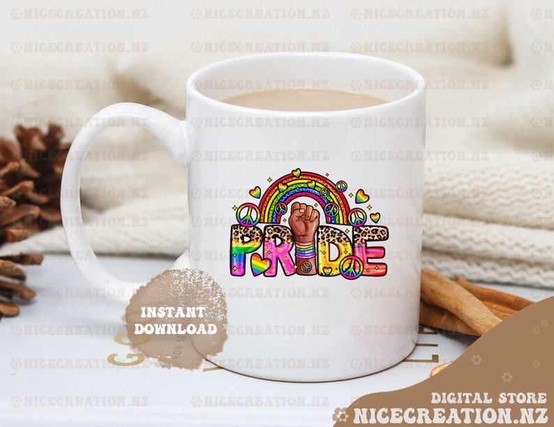 Western Lgbtq Pride Rainbow Png Sublimation Design, Lgbtq Png, Leopard ...