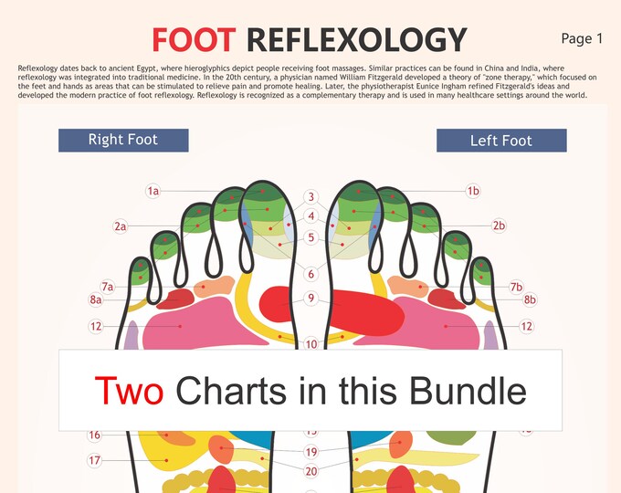 TEETH REFLEXOLOGY CHART - Etsy Canada