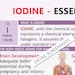Iodine Chart, Digital Download PDF. Iodine Plays a Vital Role in the ...