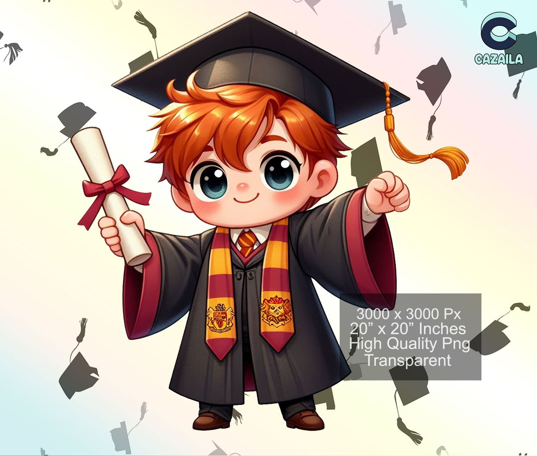Characters Movies Graduation With Sublimation Design Png, Graduation ...