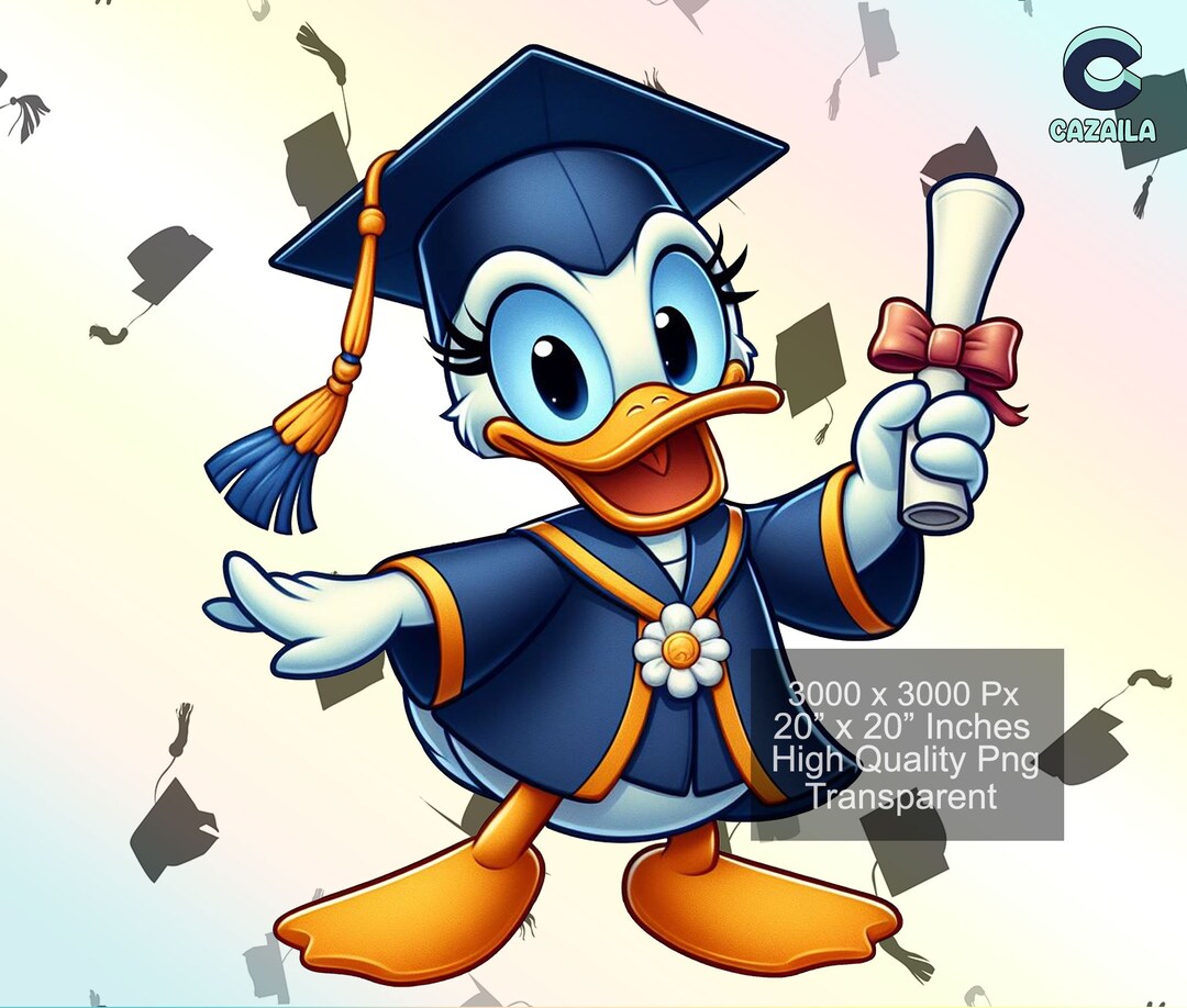 Characters Movies Graduation With Sublimation Design Png, Graduation ...